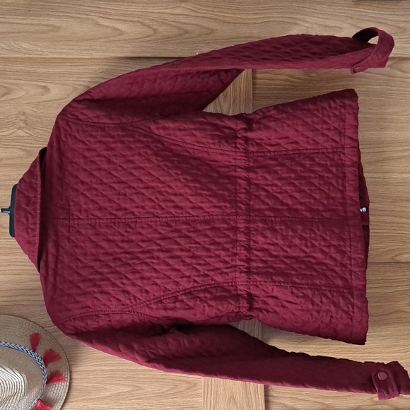 Merona | Jackets & Coats | Merona Red Quilted Jacket | Poshmark